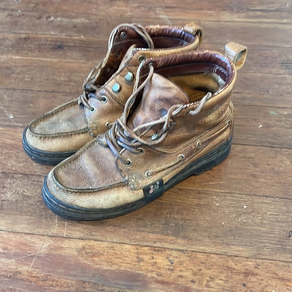 Justin Boots | Shoes | Vintage Lace Up Justin Boots | Poshmark